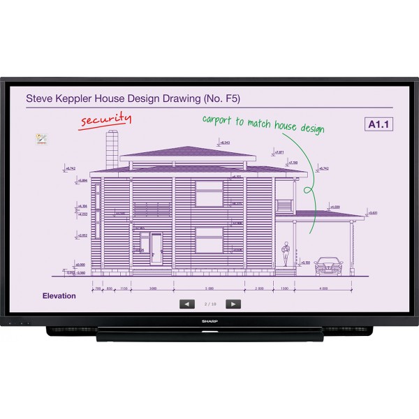 PN-65TH1 - Integrated Touch Panel | SHARP Business HK
